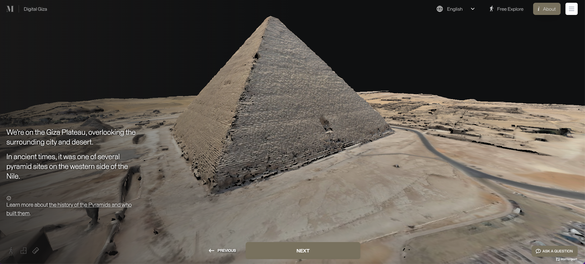 Endinsa’t a les profunditats de la famosa Gran Piràmide en 3D i 360º ...